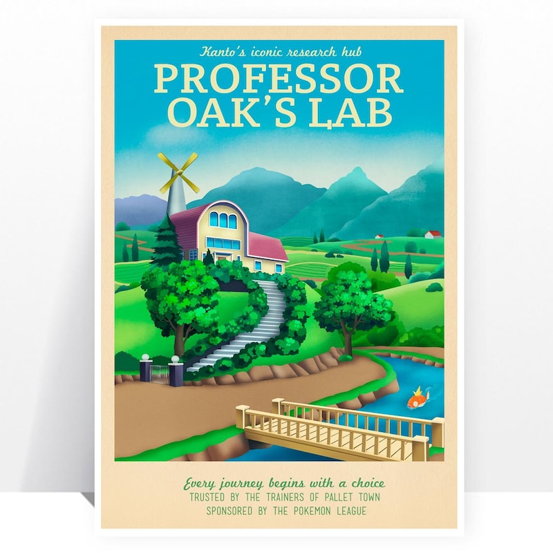 Professor Oak - Etsy