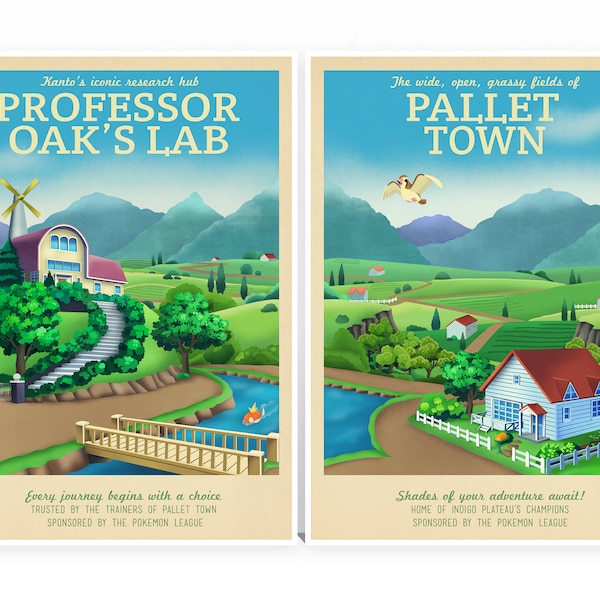 Pallet Town - Etsy
