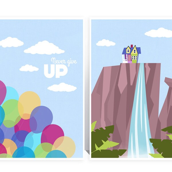 Up Pixar Wall Art - Etsy