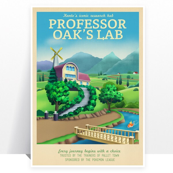 Professor Oak - Etsy