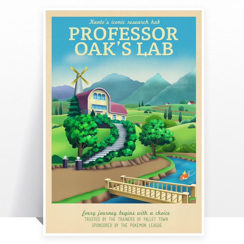 Professor Oak - Etsy