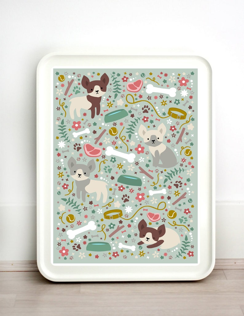 Dozens of Dogs MANY SIZES Animals Love Modern Childrens - Etsy