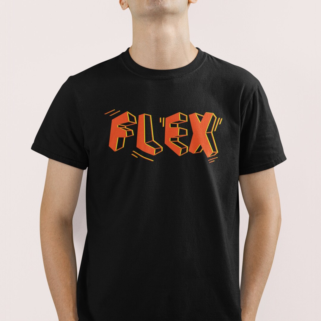 Flex Gym Workout T Shirt Graphic Tee Muscle Tshirt Gifts - Etsy UK
