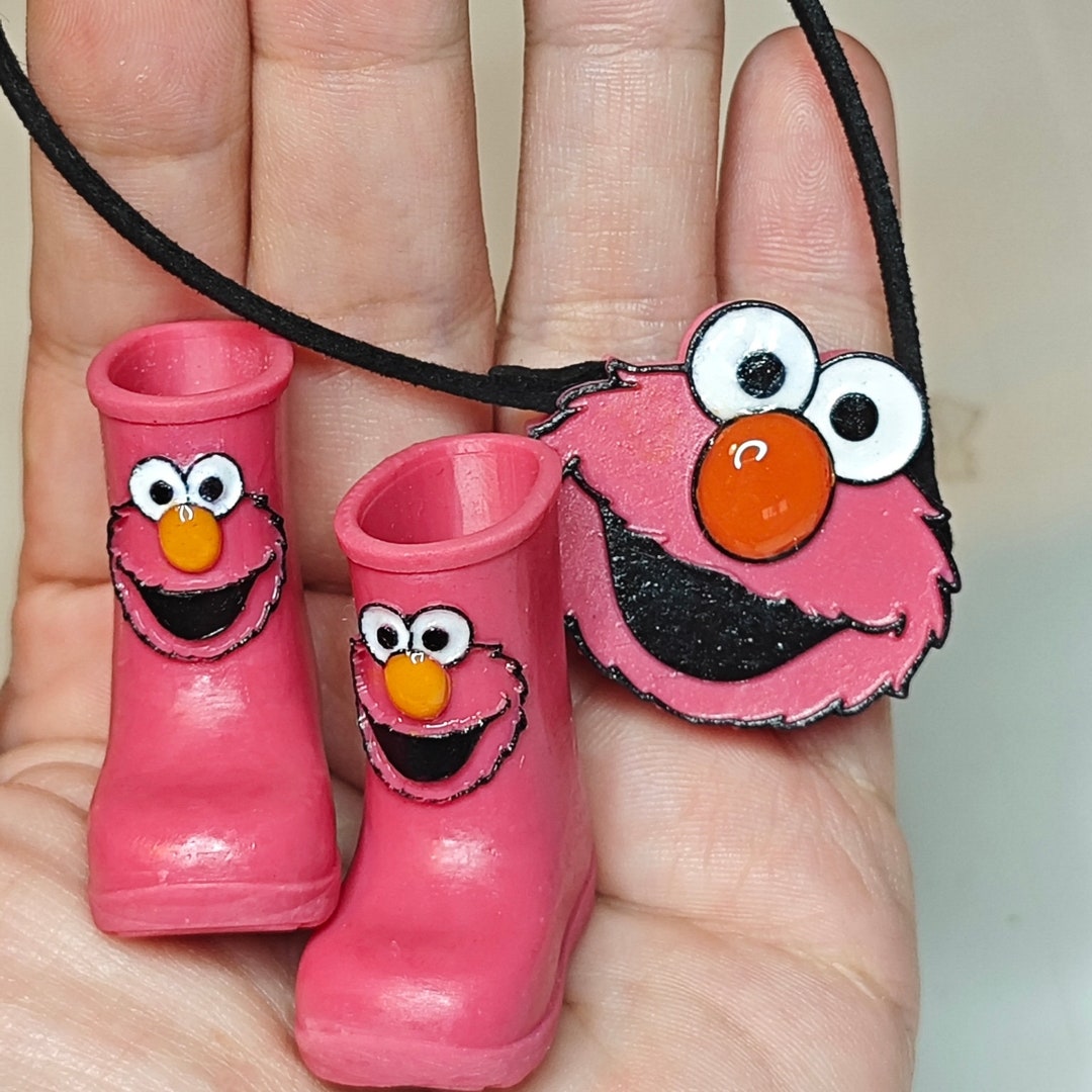 Sesame Street Boots elmo Sesame Street elmo - Etsy