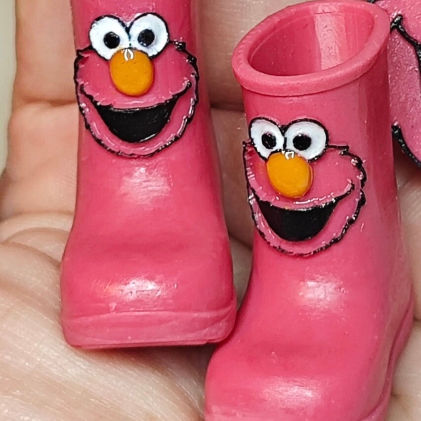 Sesame Street Boots (elmo) Sesame Street (elmo) - Etsy
