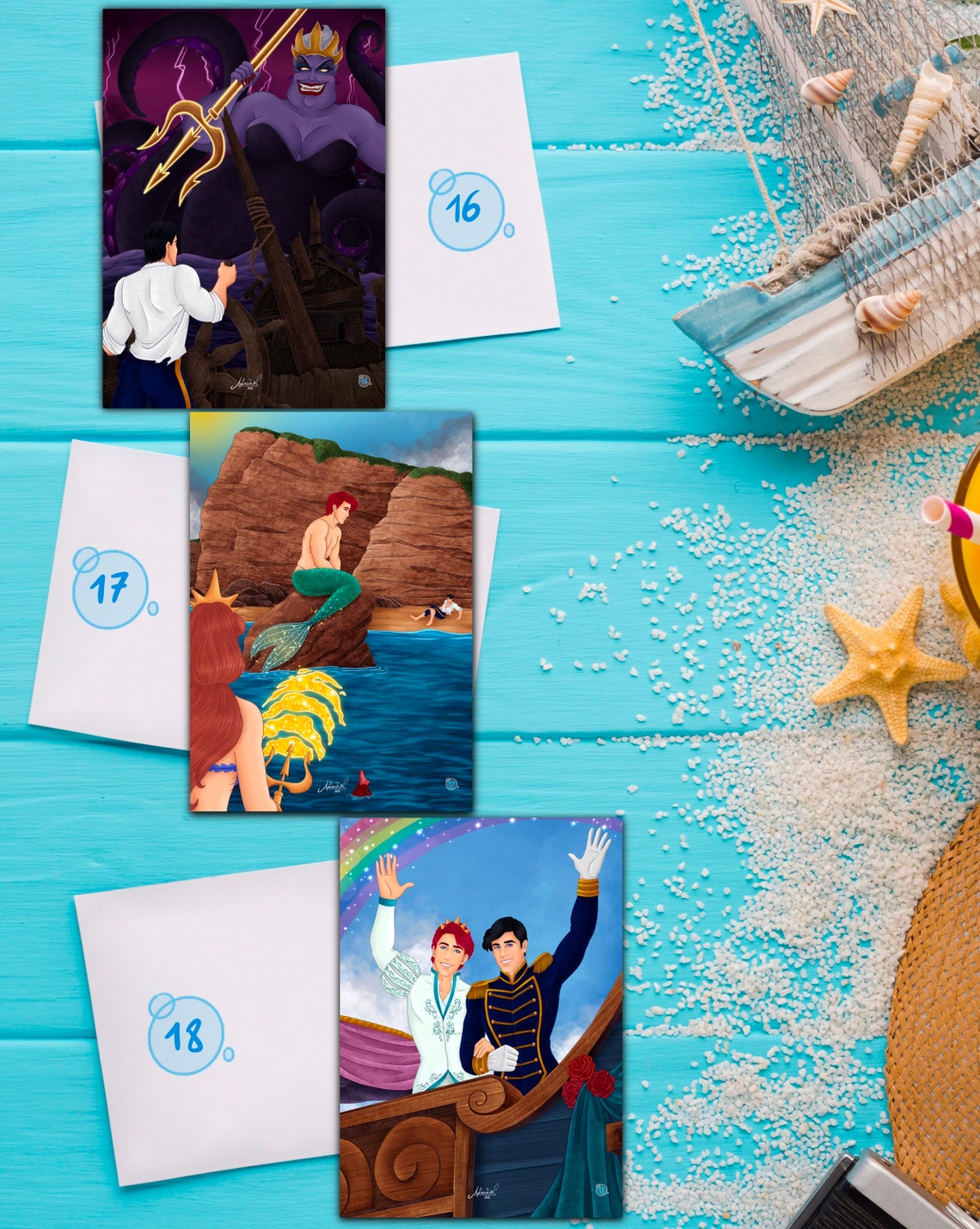 The Not so Little Merman a Gay Genderbend Version - Etsy