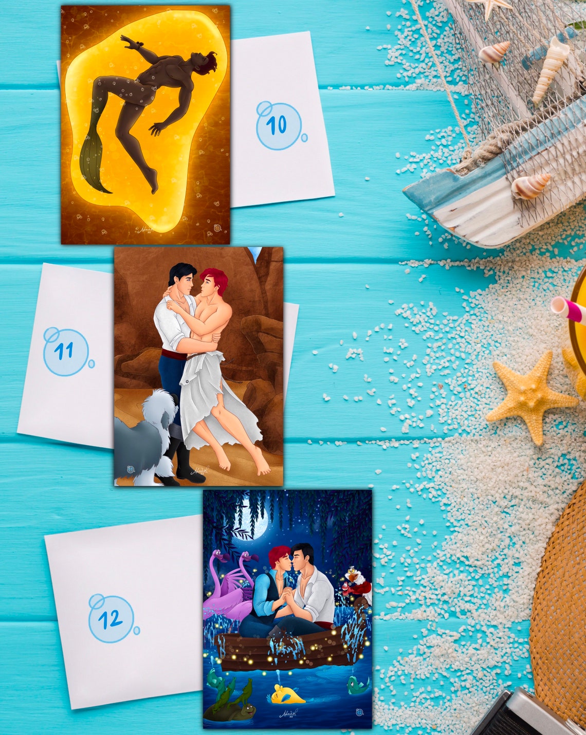 The Not so Little Merman a Gay Genderbend Version - Etsy