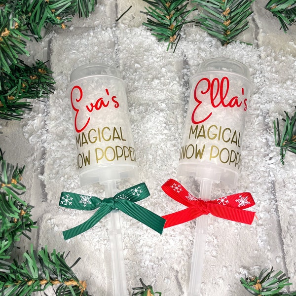 Snow Poppers - Etsy