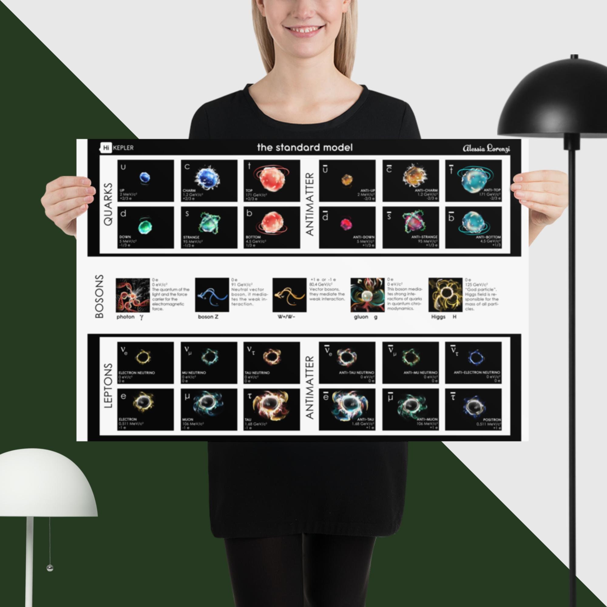 Standard Model of Particle Physics Poster for Nuclear Physics ...
