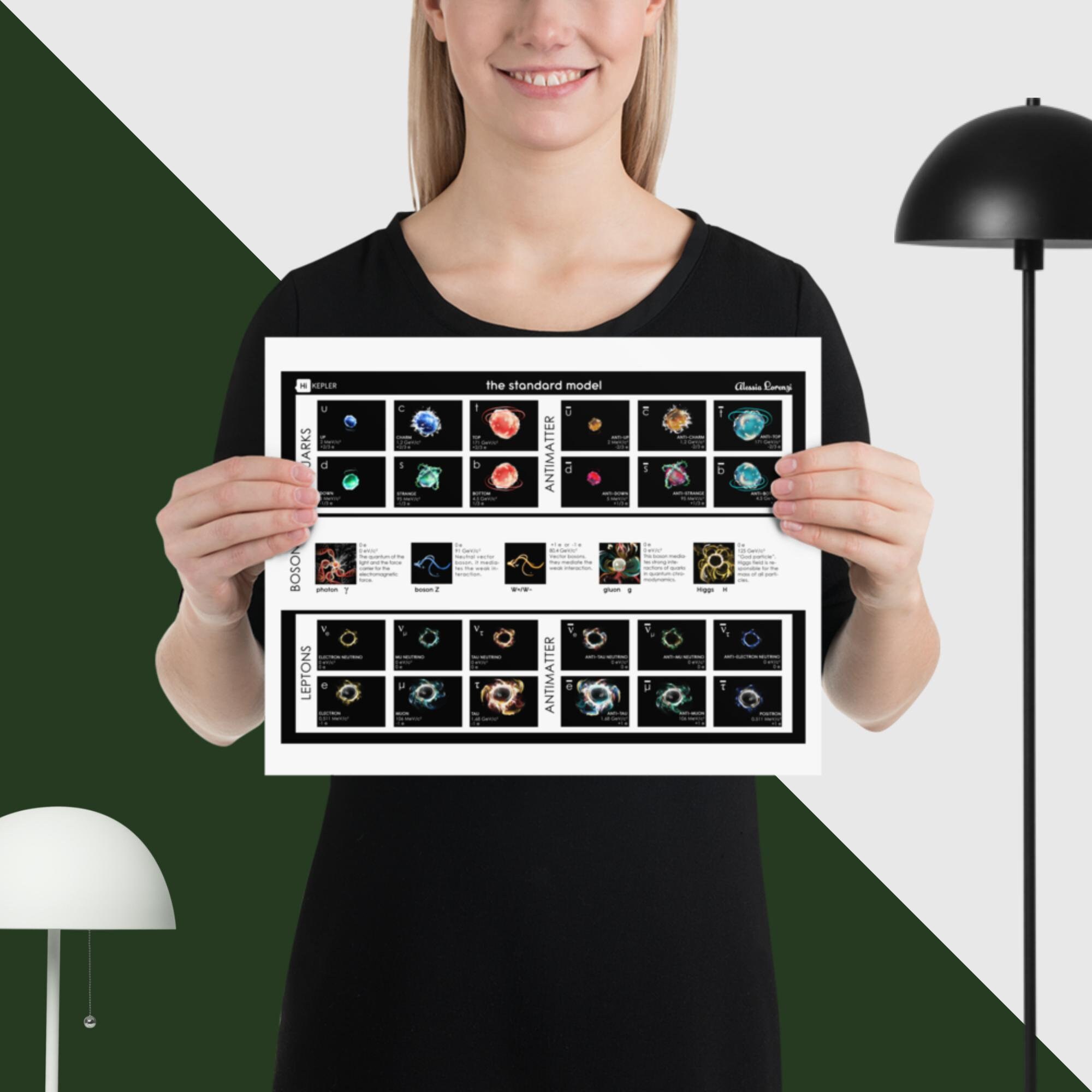 Standard Model of Particle Physics Poster for Nuclear Physics ...