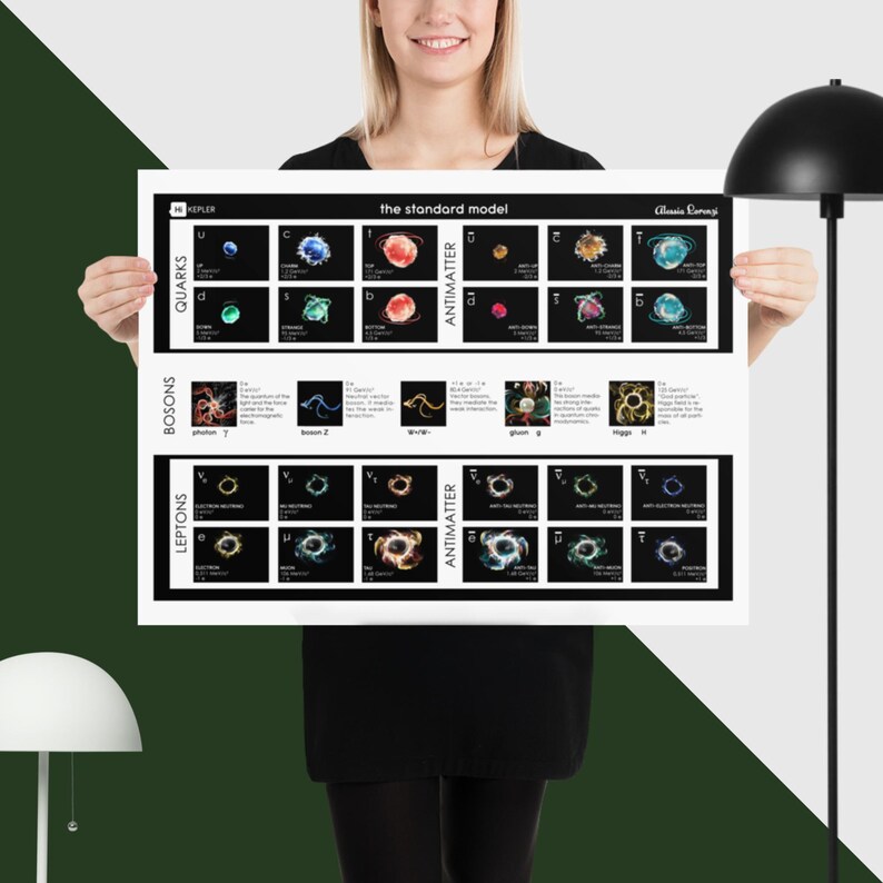 Standard Model of Particle Physics Poster for Nuclear Physics ...