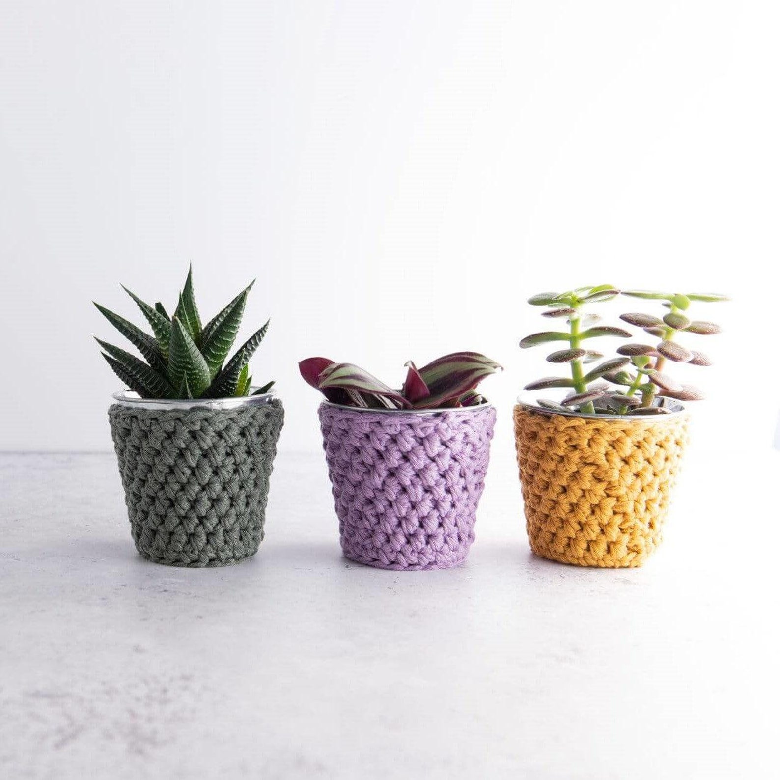 Mini Crochet Pot Kit - Etsy