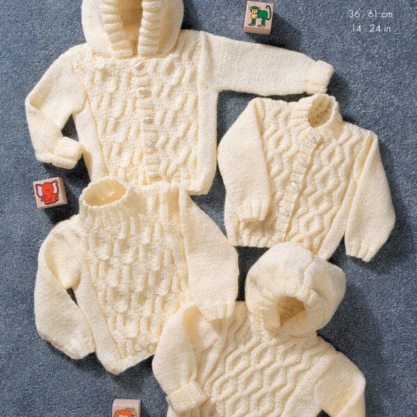 Baby Aran Knitting Patterns - Etsy UK