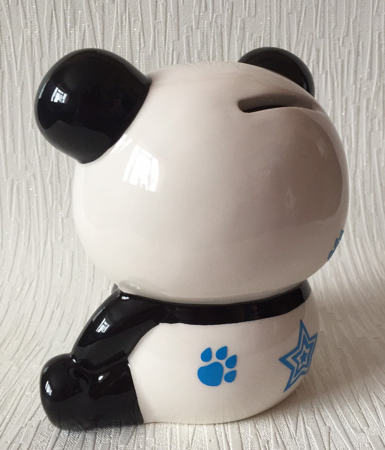 Panda bear money box personalised gift for girls and boys in | Etsy