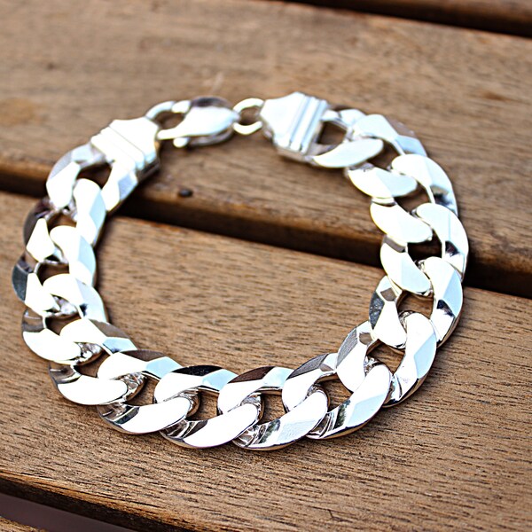Heavy Silver Chain - Etsy