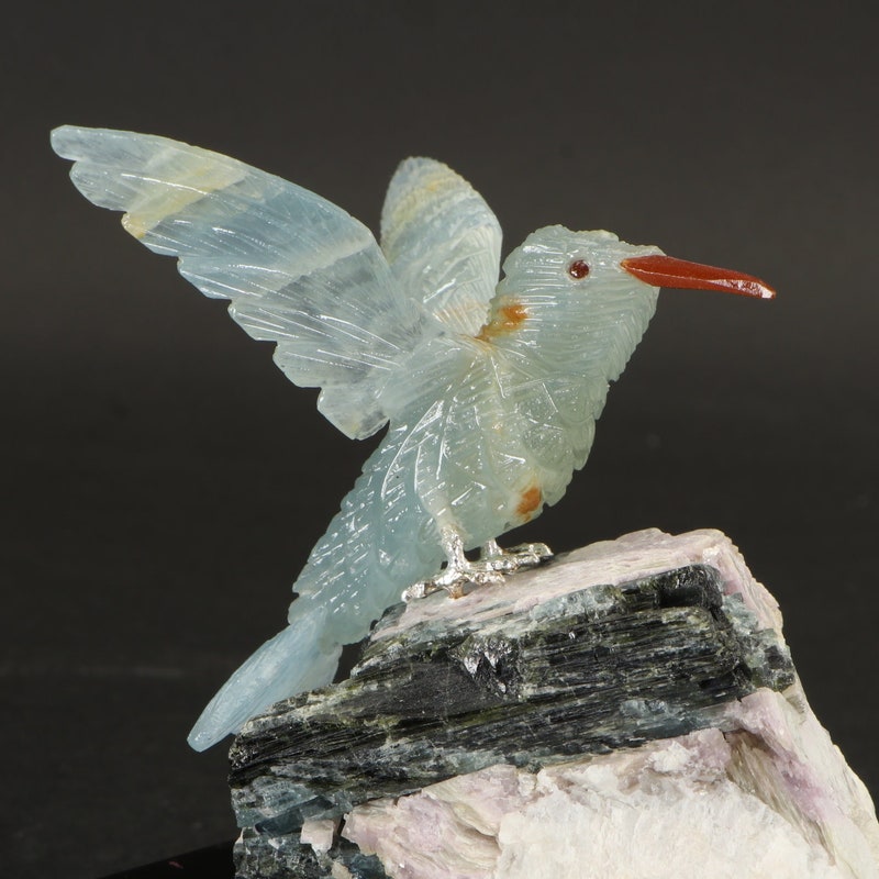 Hummingbird Crystal - Etsy