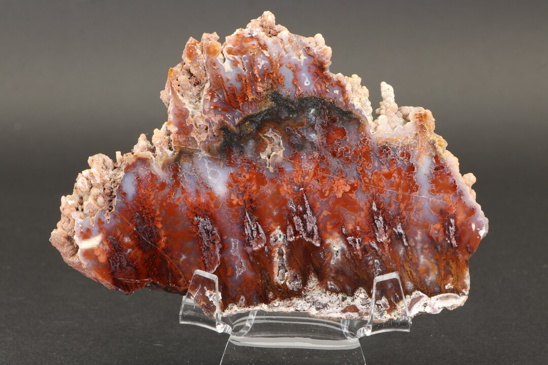 Sicat Plume Agate Slab From Cady Mountain - Etsy