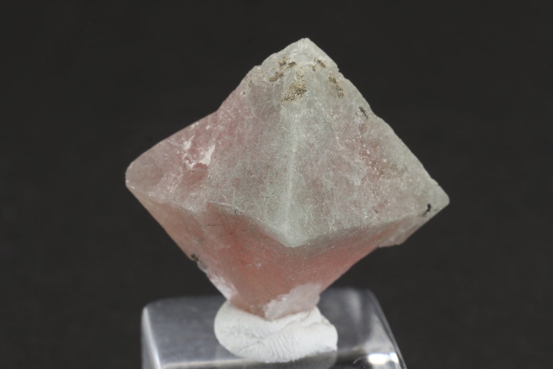 Pink Fluorite With Byssolite Inclusions - Huanggang Mine Pink ...