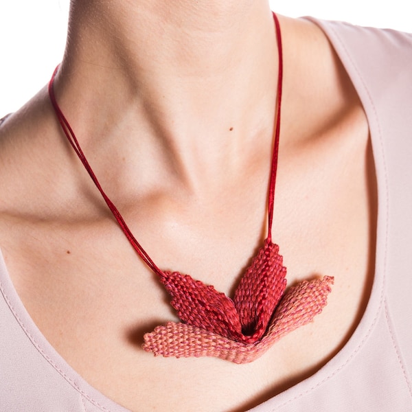 Woven Necklace - Etsy