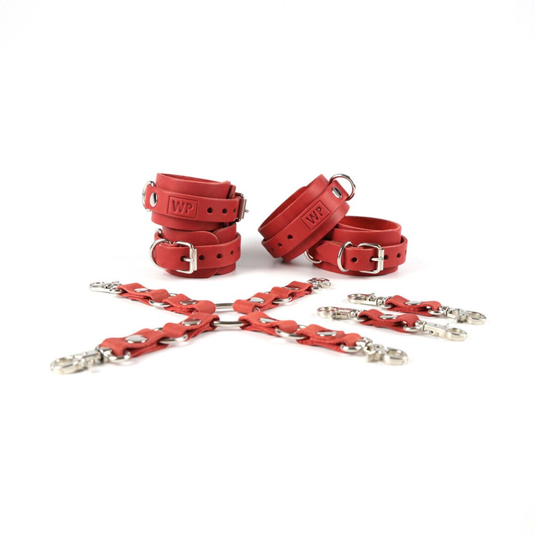 Bondage Cuffs Set, Hogtie Bondage Kit, Bondage Gear, Bondages for Women ...