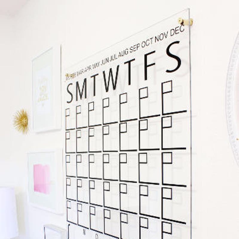 Vinyl Calendar - Etsy