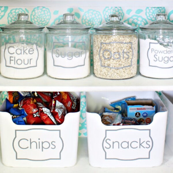 Candy Jar Labels - Etsy