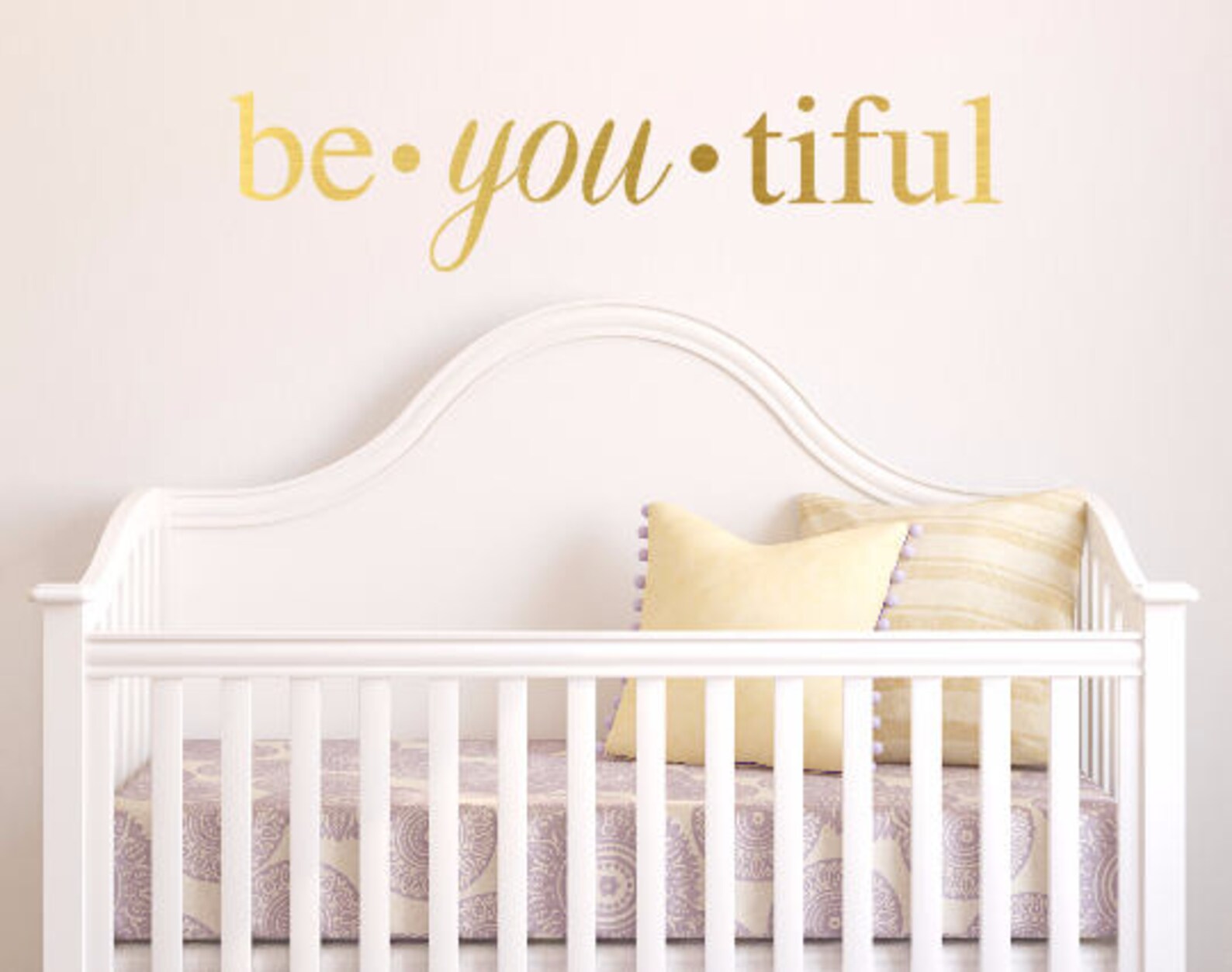 Be-you-tiful Vinyl Wall Decal Quote Wall Art multiple Sizes - Etsy