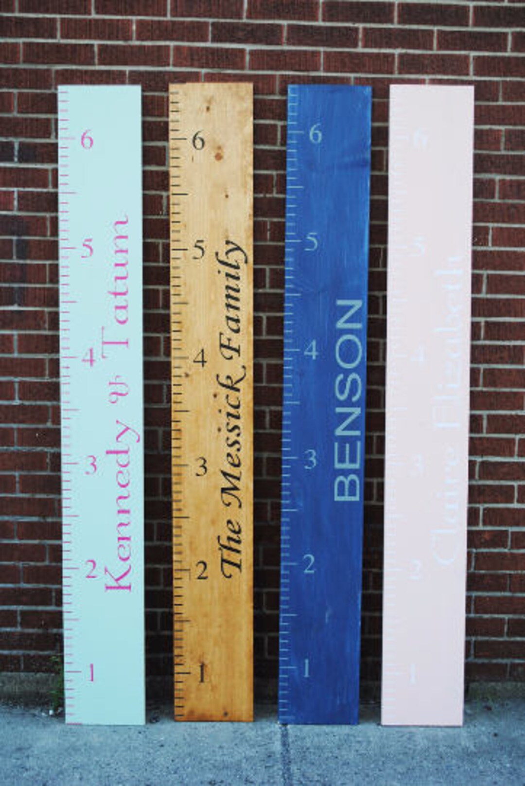 Vinyl Decal for Personalized Growth Chart please Read Entire ...