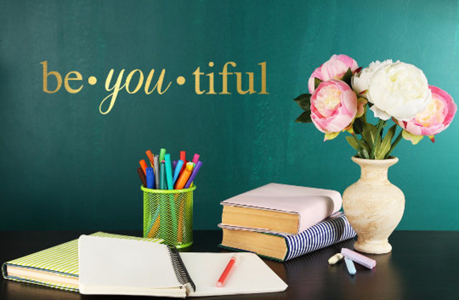 Be-you-tiful Vinyl Wall Decal Quote Wall Art multiple Sizes - Etsy