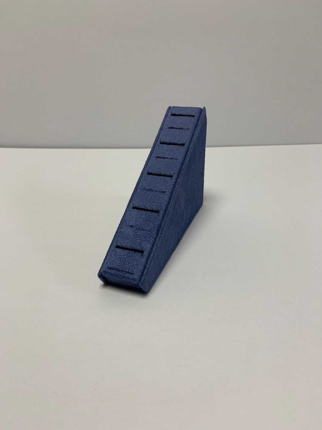 Hand Made Ring Jewellery Display Wedge in Cornflower Blue - Etsy