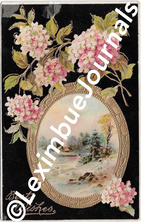 Vintage Postcard Ephemera Bundle INSTANT DOWNLOAD - Etsy