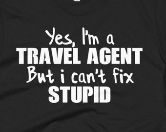 Travel agent shirt | Etsy