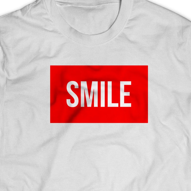 Smile Tshirt - Etsy