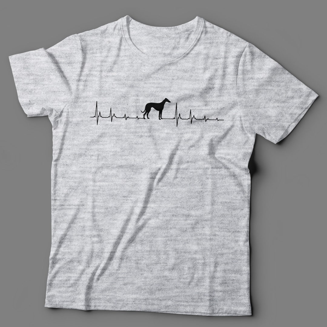 Whippet T Shirt - Whippet Heart Rate Signal - Whippet Heart Shirt - I ...