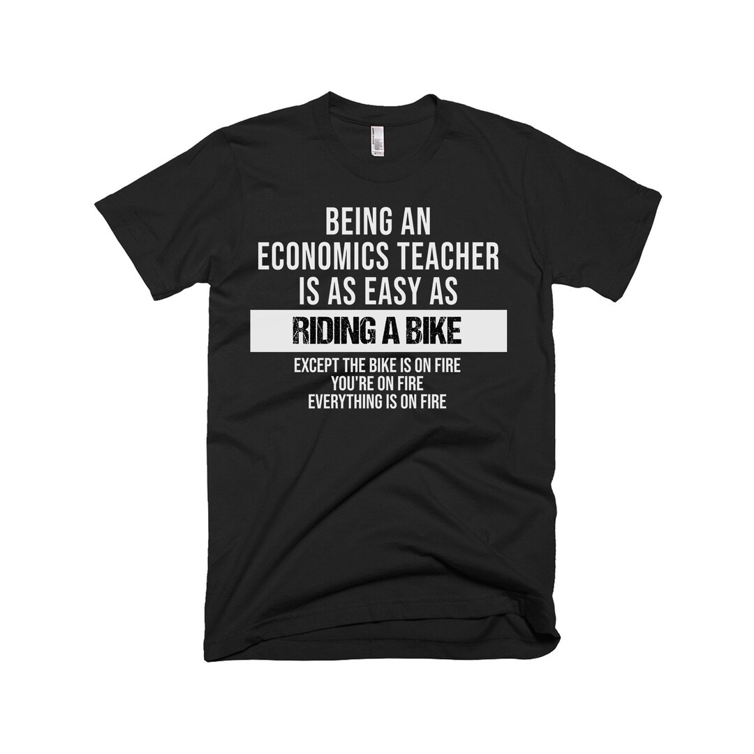 Economics Teacher Shirt Economics Teacher Tee Gift for Economics ...