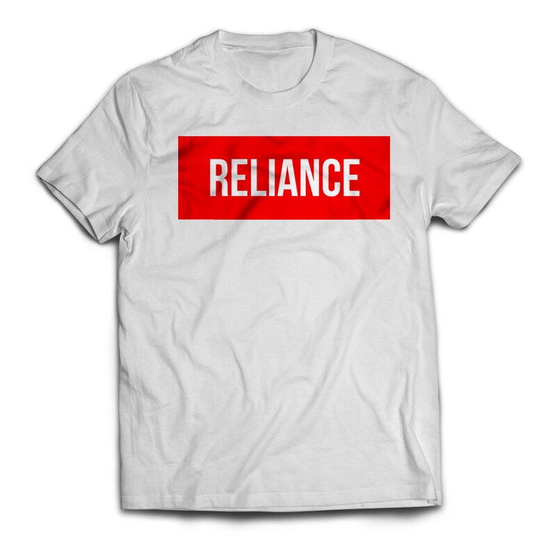 Reliance Shirt Reliance Tee Gift for Someone Reliance - Etsy
