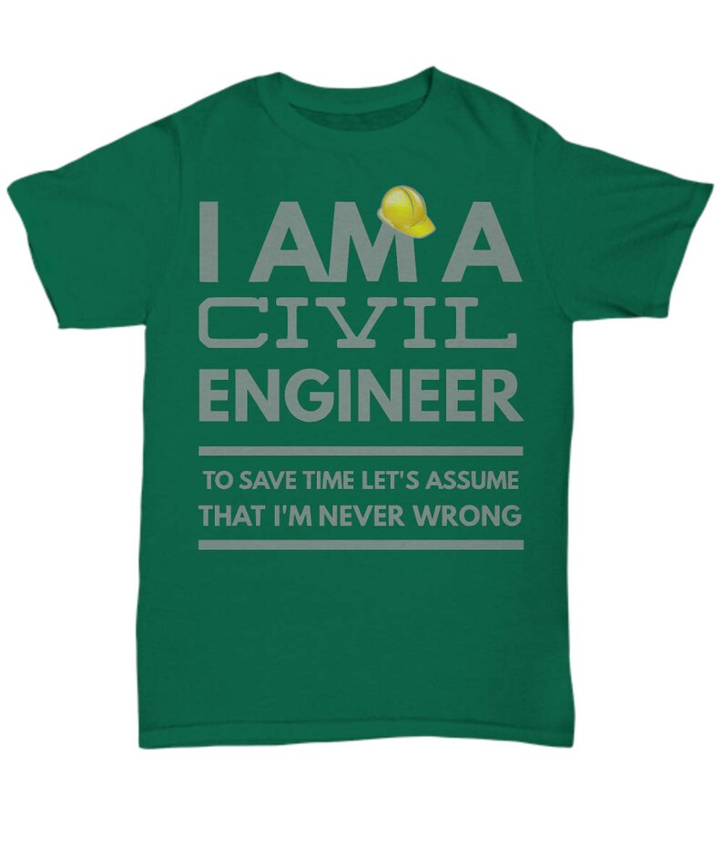 Civil Engineer Shirt Civil Engineer Gifts Unisex Civil | Etsy