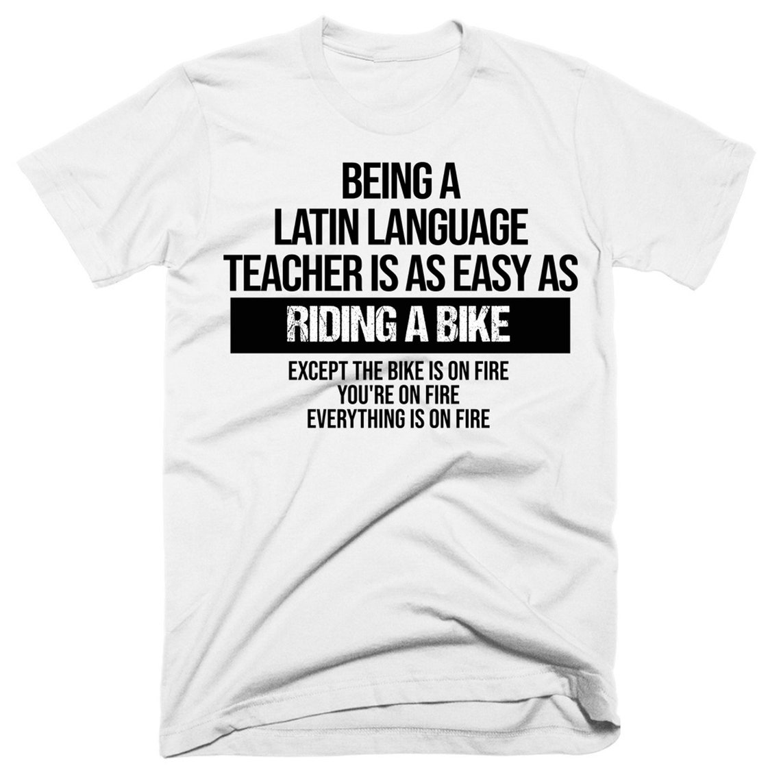 Latin Language Teacher Shirt Latin Language Teacher Tee - Etsy