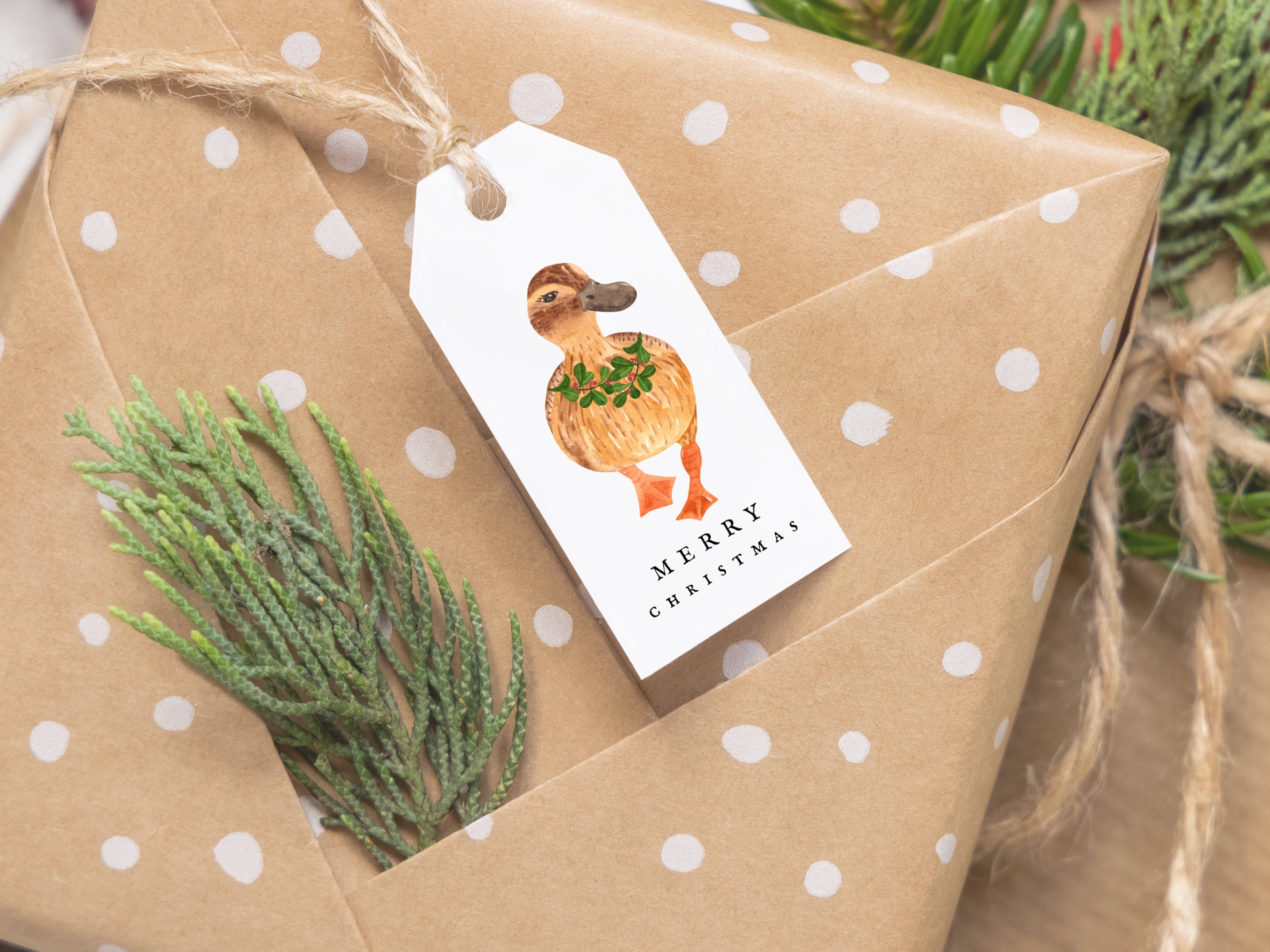 Farm Christmas Gift Tags, Farmhouse Tags - Etsy