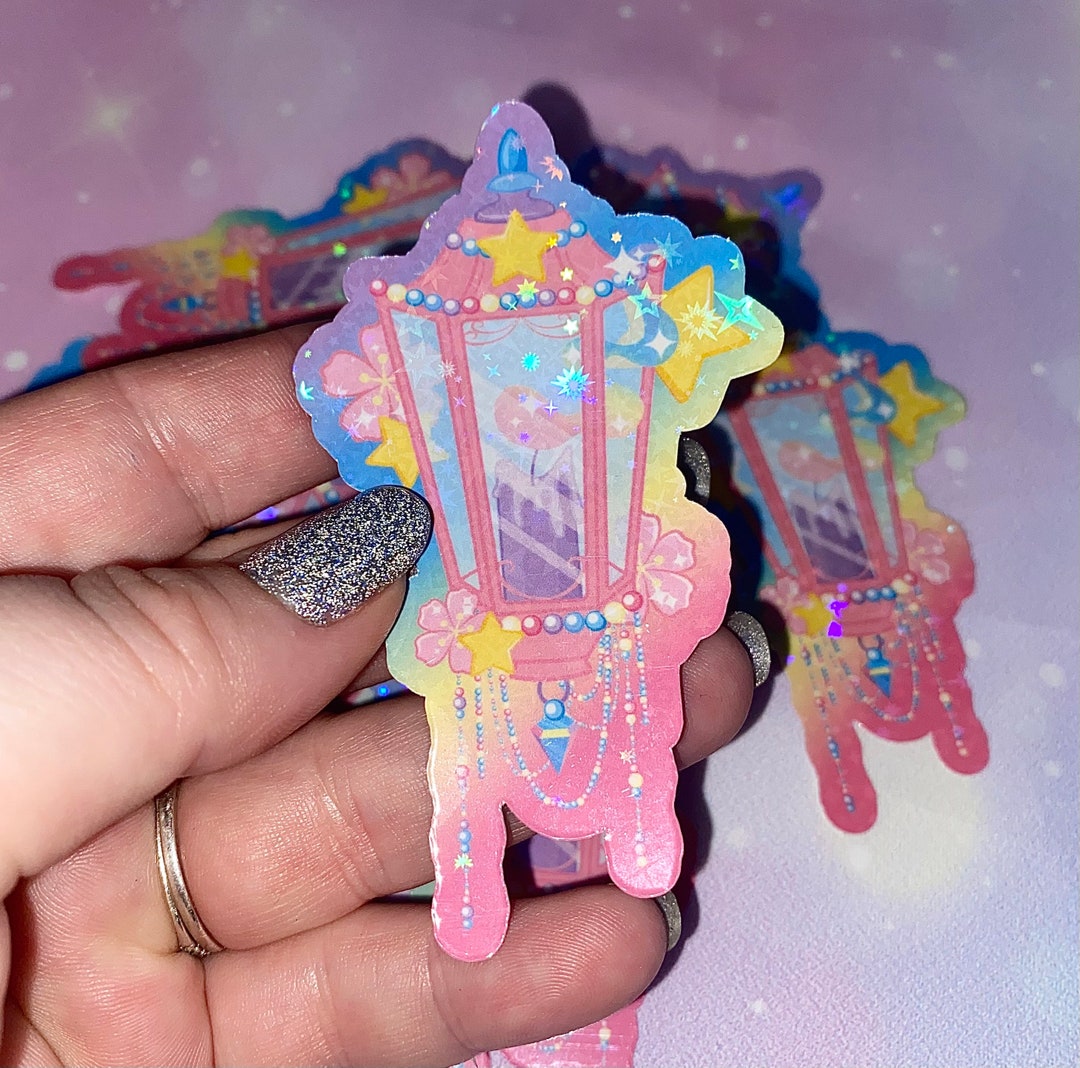 Kawaii Lantern Sticker | Kawaii Stickers, Girly Stickers, Lantern ...