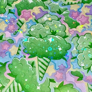 Canna-cotton Holo Sticker | Stoner Girls, Cotton Candy Sticker, Weed ...