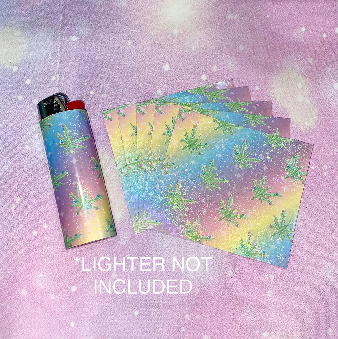 Canna-fly Lighter Wrap | Cannabis Lighter Wrap, Kawaii Lighter Wraps ...