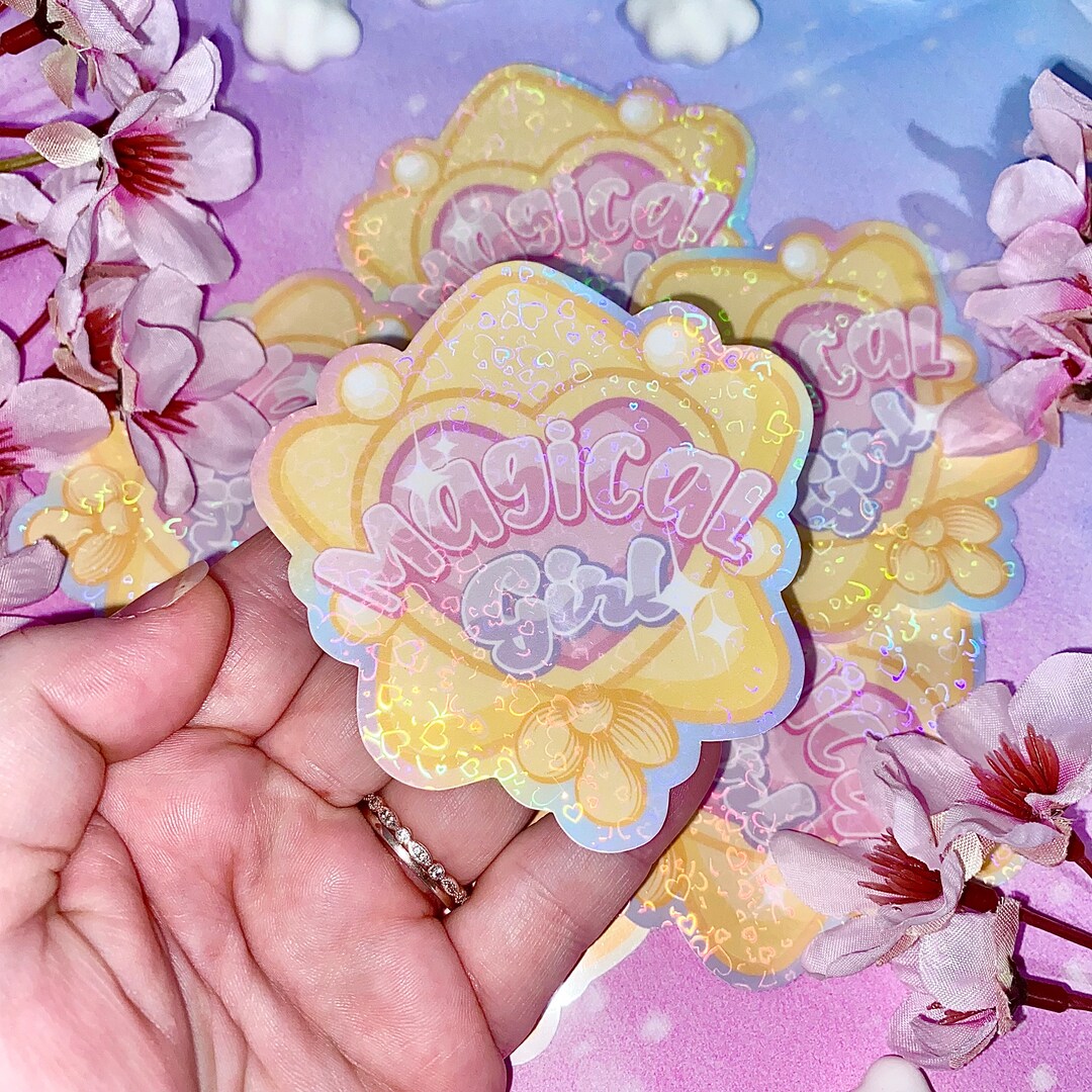 Magical Girl | Magical Girls, Magical Girl Stickers, Kawaii Stickers ...