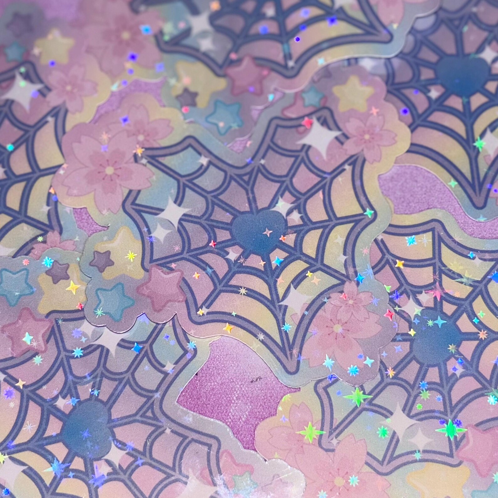 Heart of Webs | Cute Stickers, Web Stickers, Spider Web, Tumbler ...