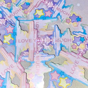 I Love You so Much | Love Stickers, Sound Waves, Kawaii Stickers, Girly ...