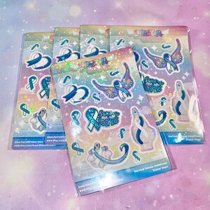 Cervical Cancer Awareness Sticker Sheet | Cervical Cancer, Cervical ...