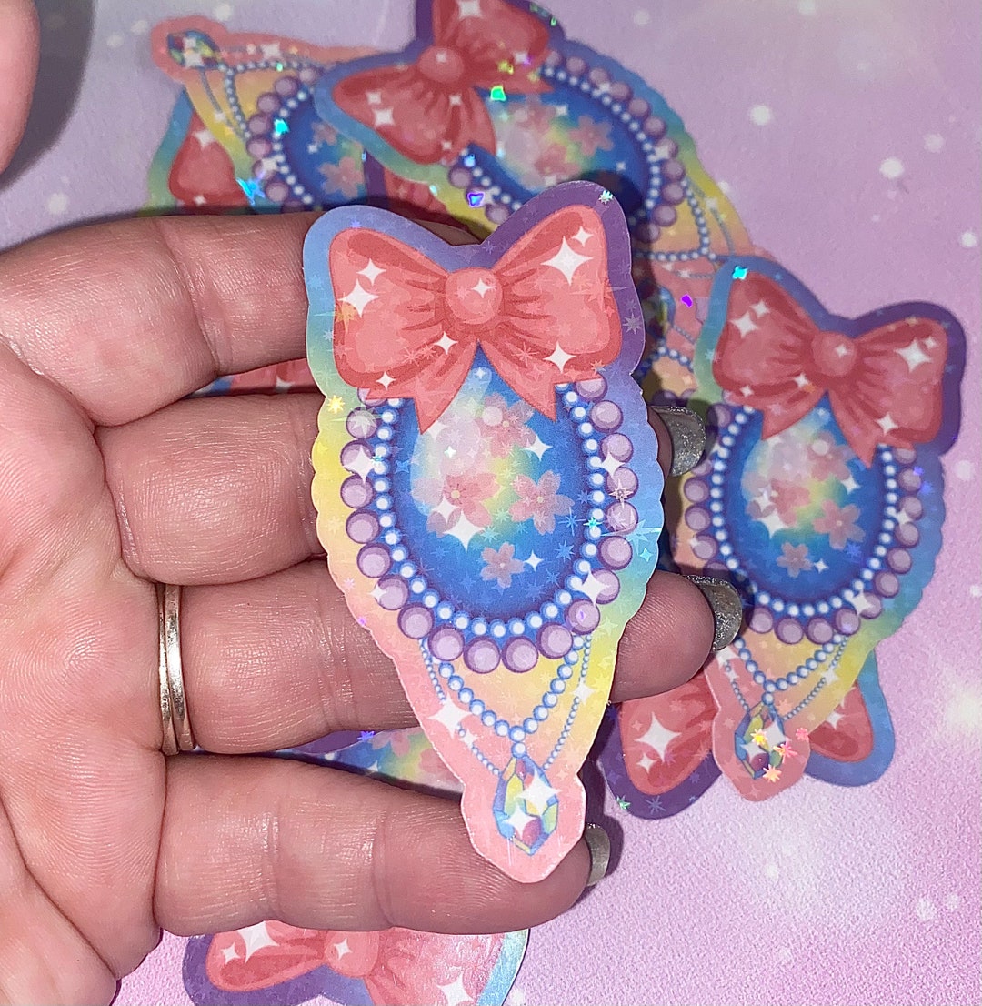 Sakura Stone | Sakura Stickers, Sakura Flowers, Gemstone Stickers ...