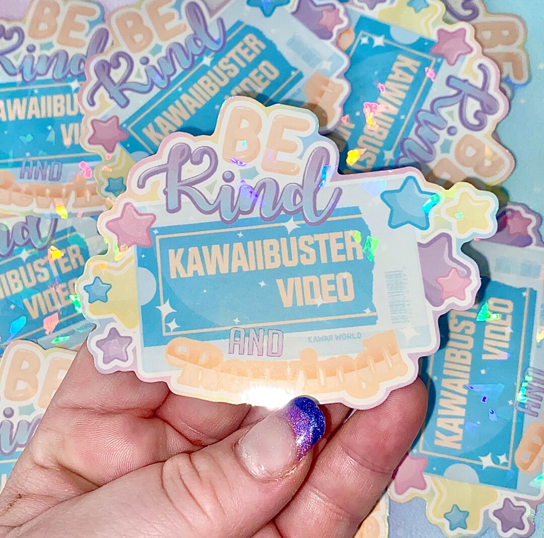 Kawaiibuster Sticker | 90s Stickers, Kawaii Stickers, Cute 90s Stuff ...