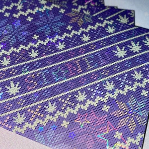 Canna-sweater Lighter Wrap Cannabis Lighter Wrap, Kawaii Lighter Wraps ...