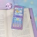 Pastel Flip Phone Bookmark Cute Bookmarks, Phone Bookmarks, Kawaii ...